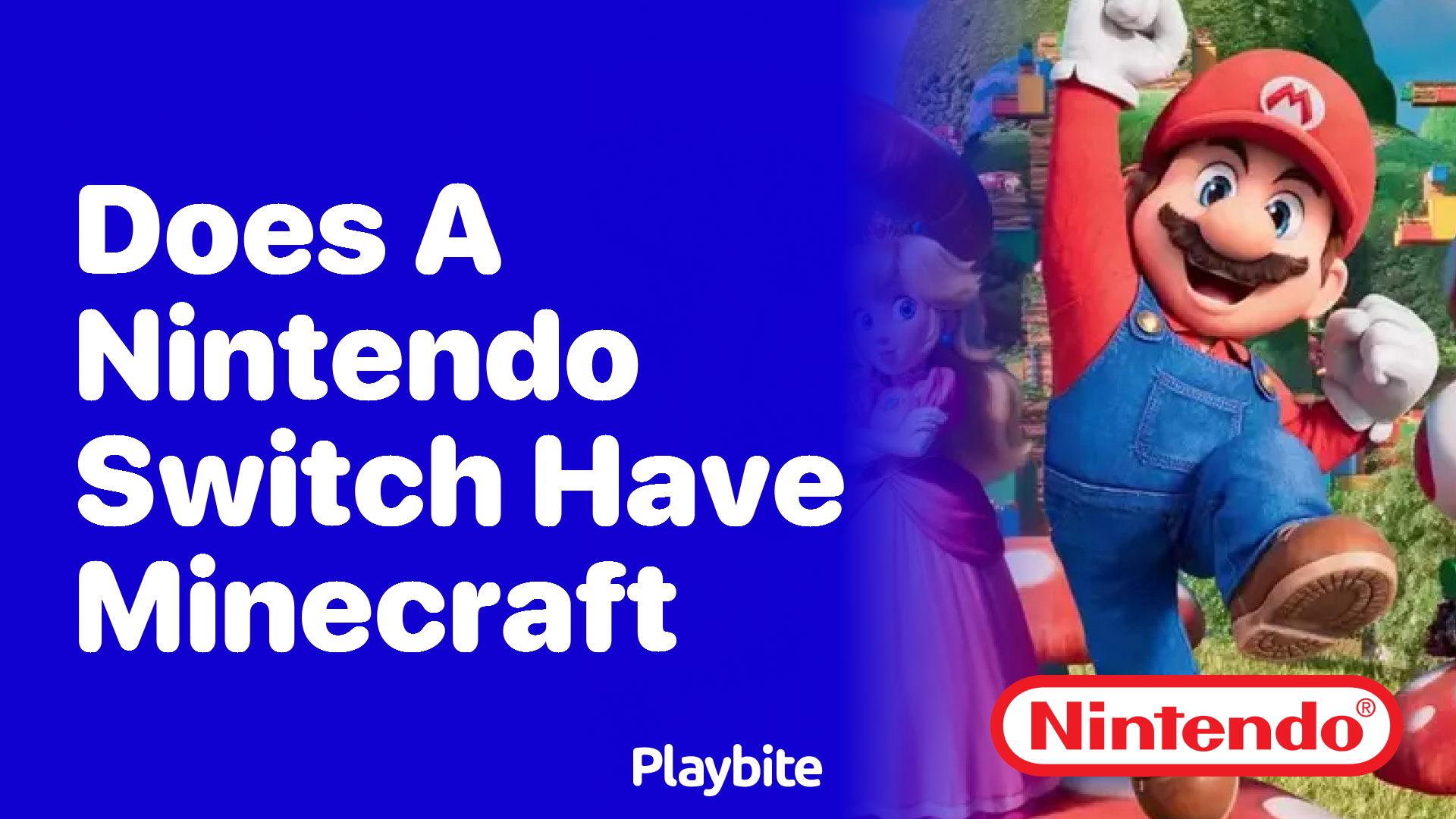 Does a Nintendo Switch Have Minecraft? - Playbite