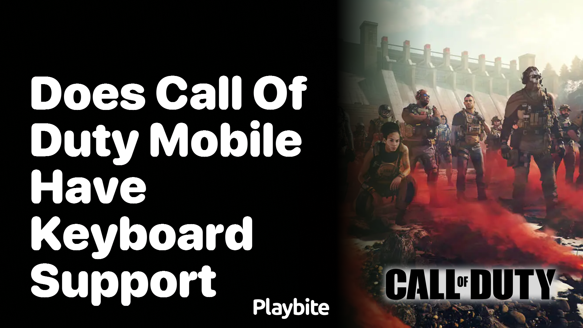Does Call of Duty Mobile Have Keyboard Support? - Playbite
