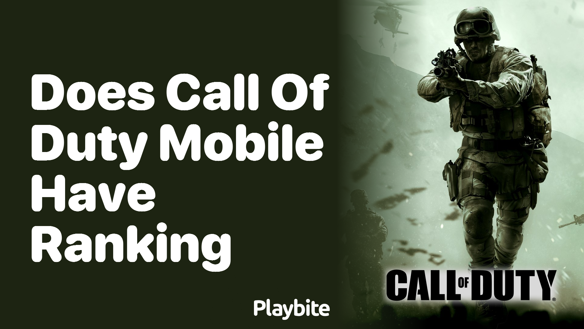 Does Call of Duty Mobile Have a Ranking System? - Playbite