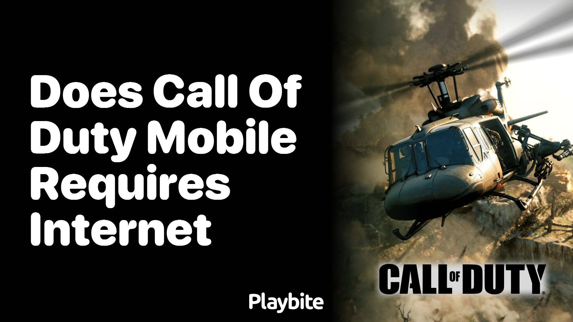 Does Call of Duty Mobile Require Internet to Play? - Playbite