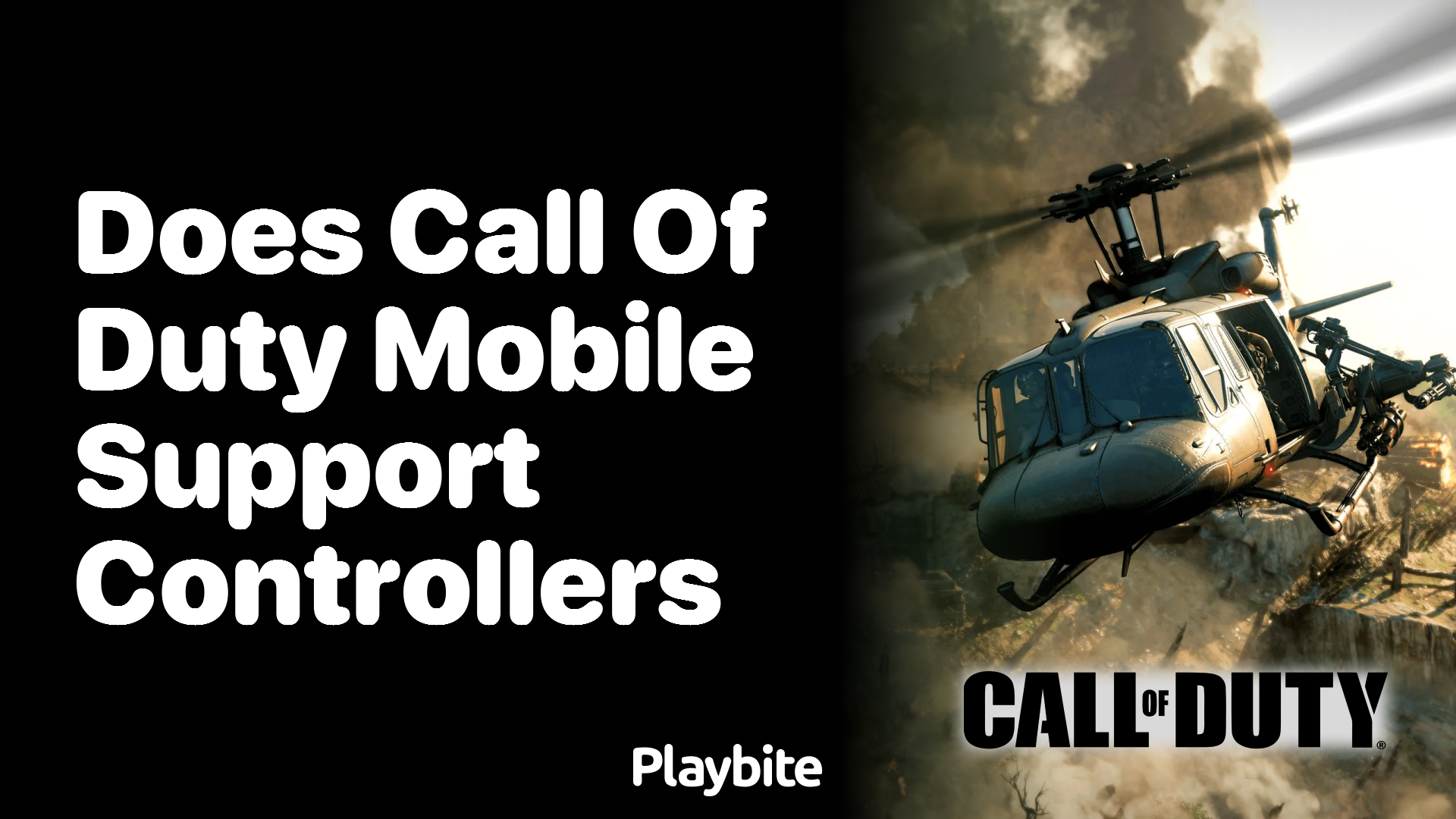 Does Call of Duty Mobile Support Controllers? - Playbite