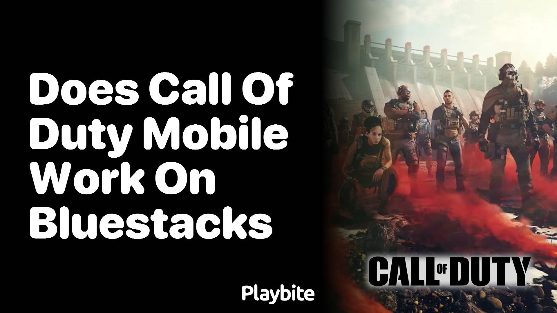 Does Call of Duty Mobile Work on BlueStacks? Let's Find Out! - Playbite