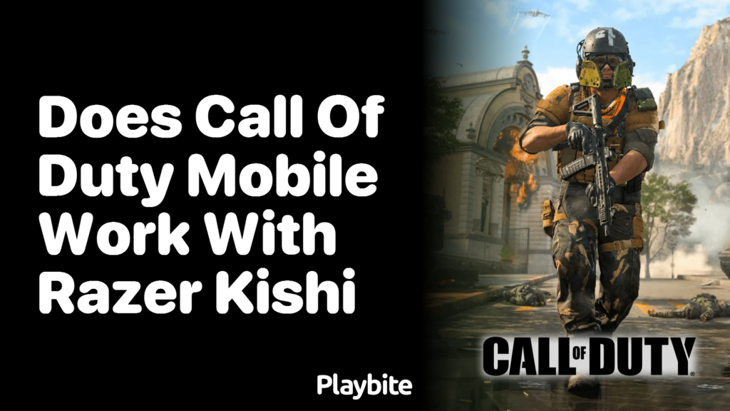 Does Call of Duty Mobile Work with Razer Kishi? - Playbite