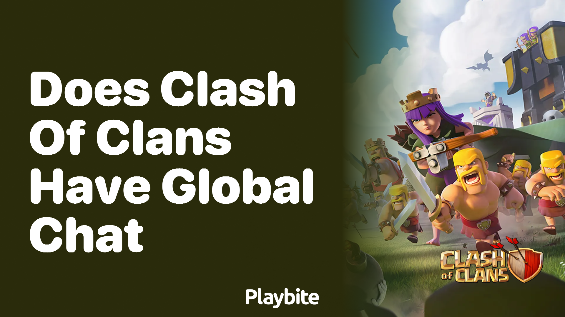Does Clash of Clans Have Global Chat? - Playbite