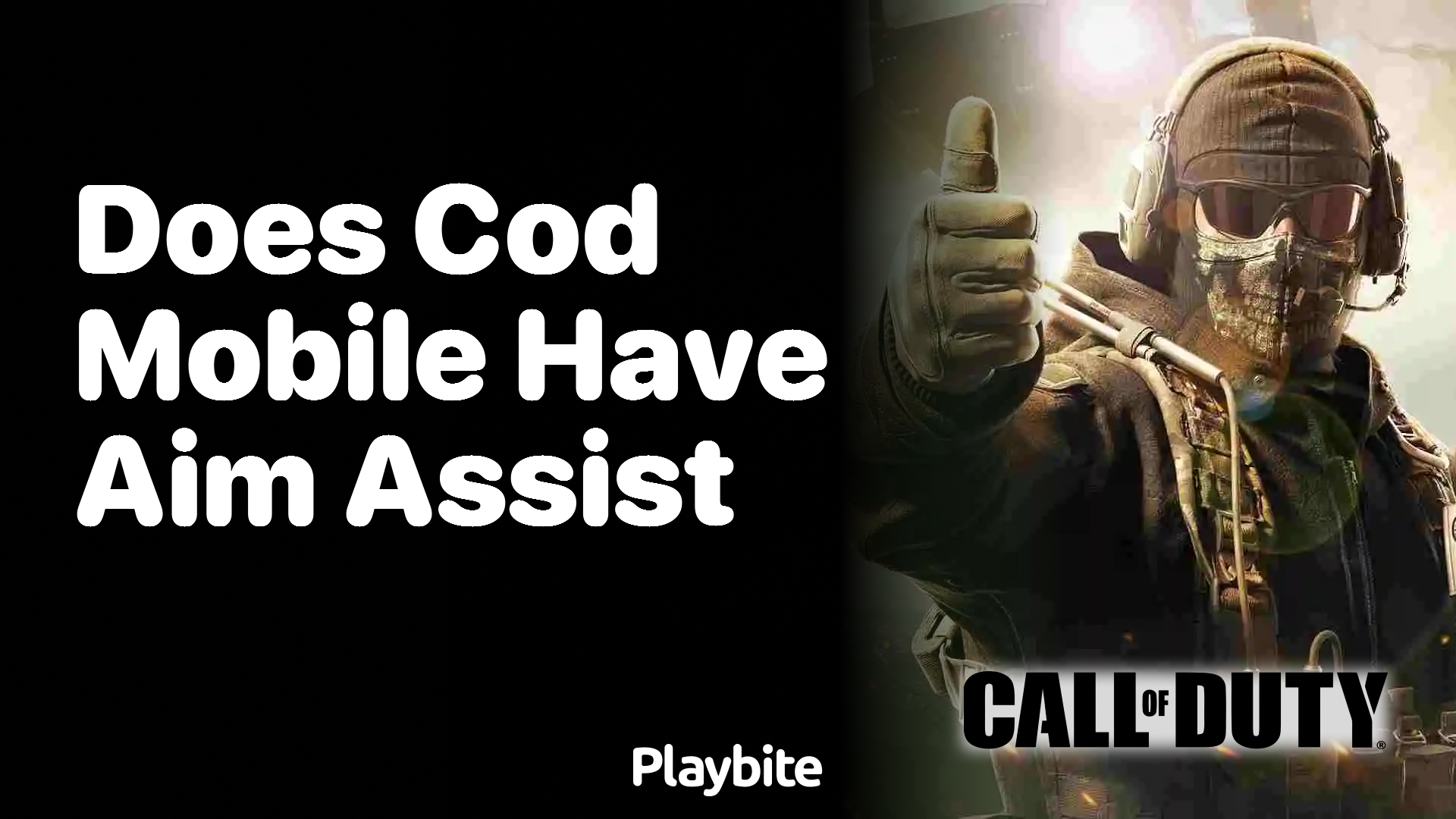 Does COD Mobile Have Aim Assist? - Playbite