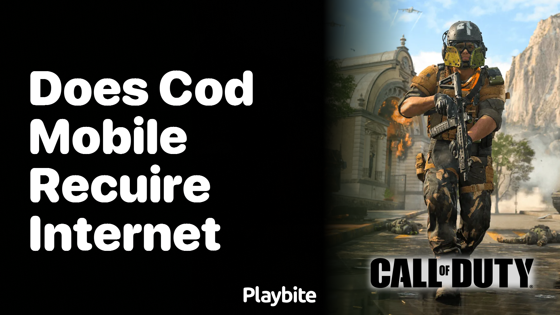Does COD Mobile Require Internet to Play? - Playbite