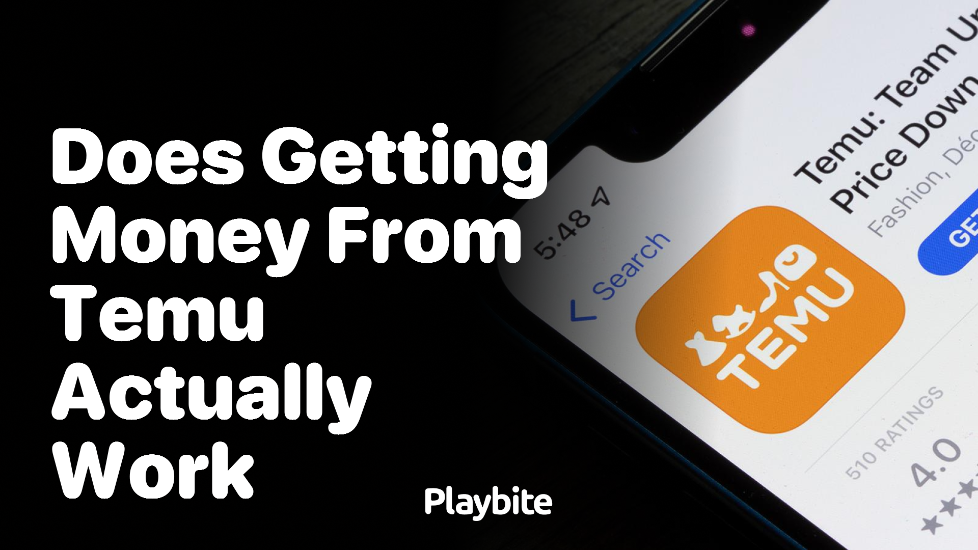 Does Getting Money from Temu Actually Work? - Playbite