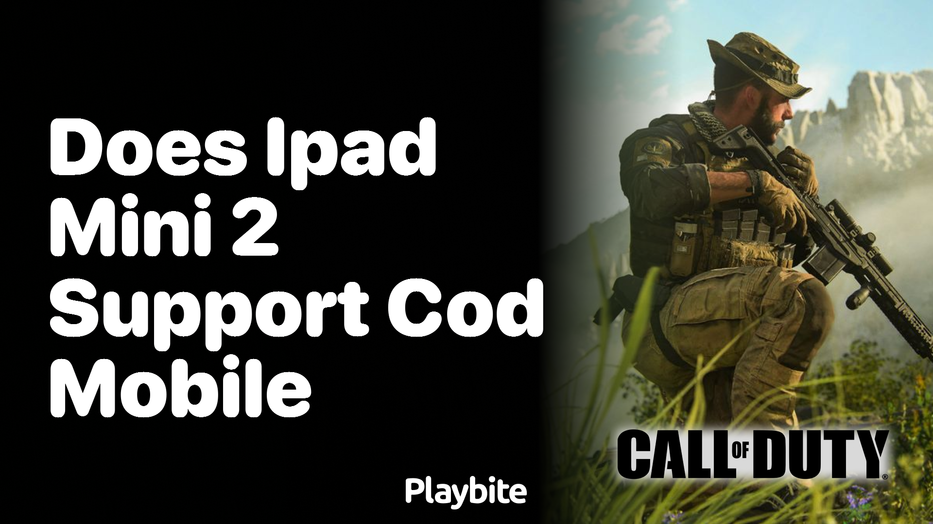 Does the iPad Mini 2 Support COD Mobile? - Playbite