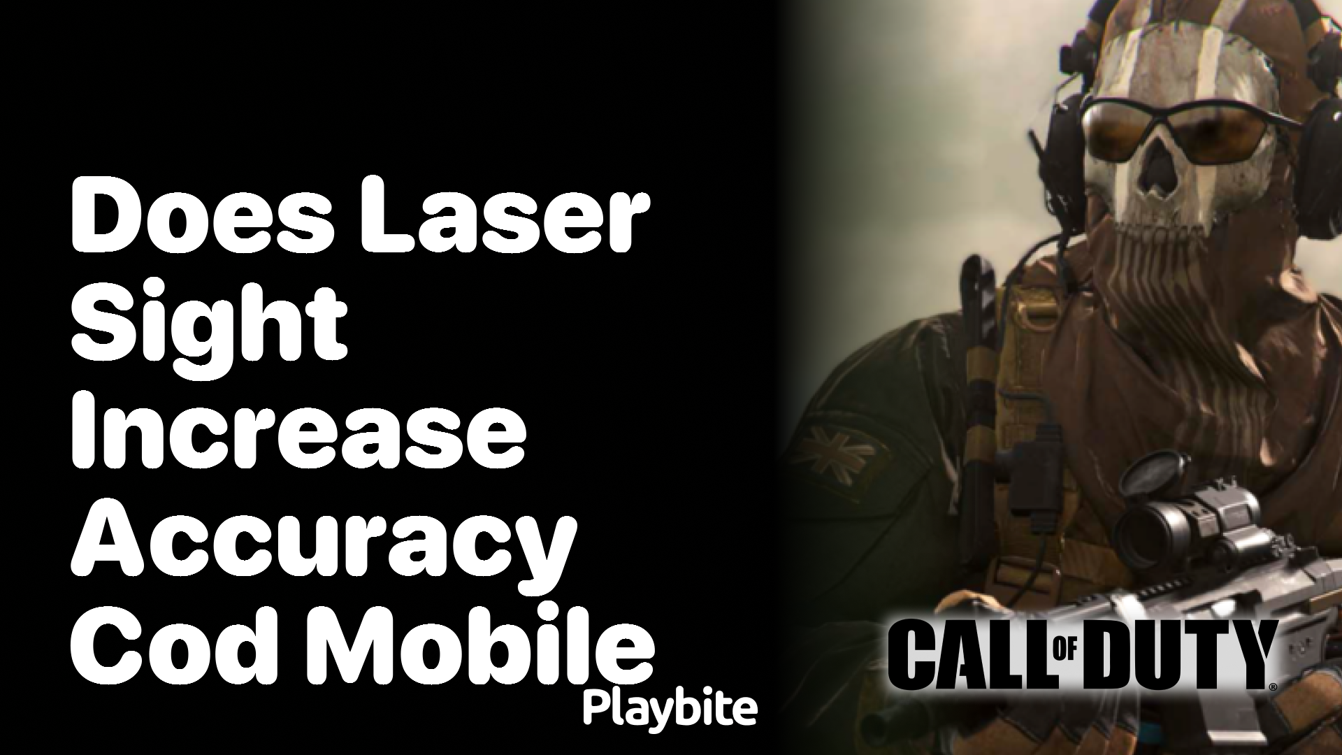 Does Laser Sight Increase Accuracy in COD Mobile? - Playbite
