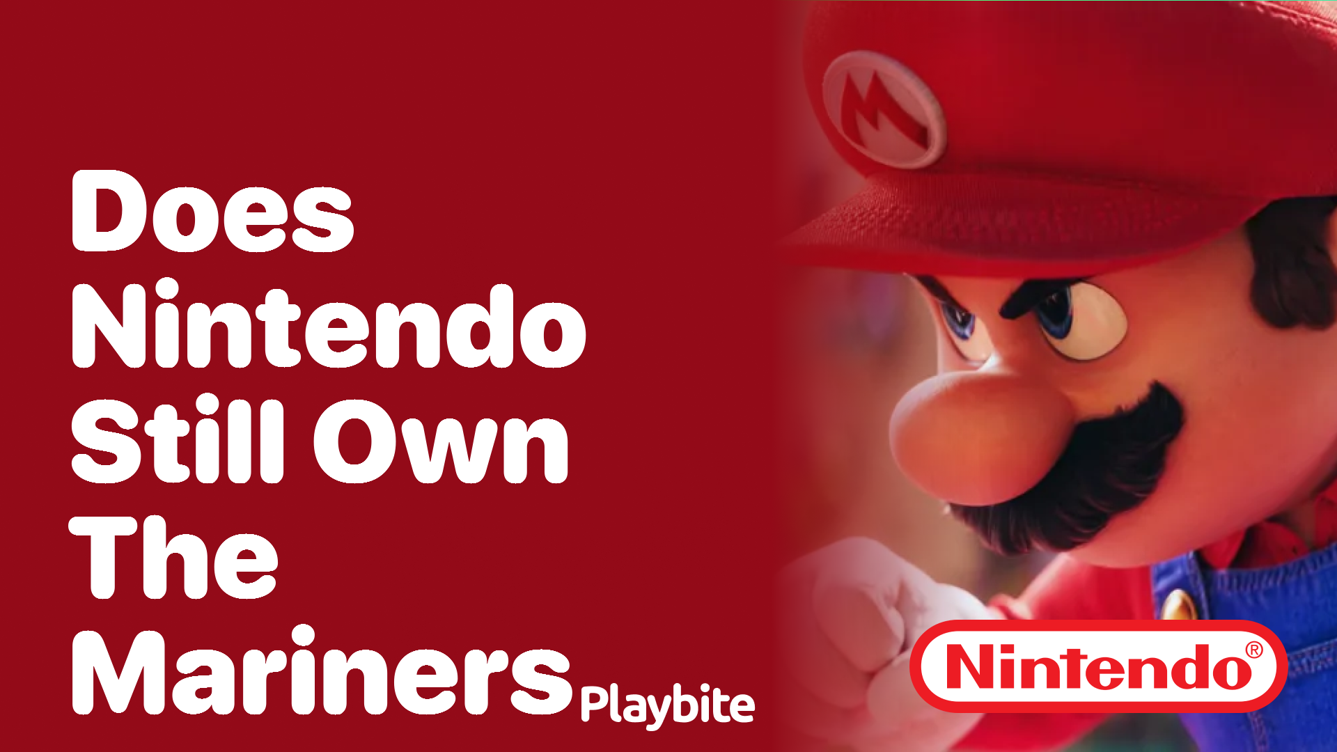 Does Nintendo Still Own the Mariners? - Playbite