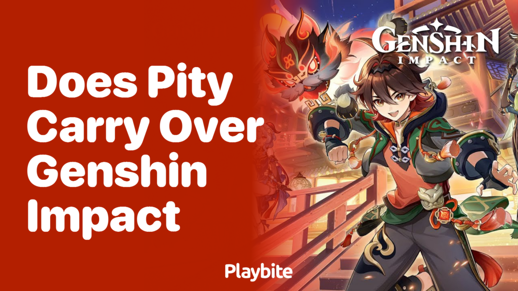Does Pity Carry Over in Genshin Impact? - Playbite