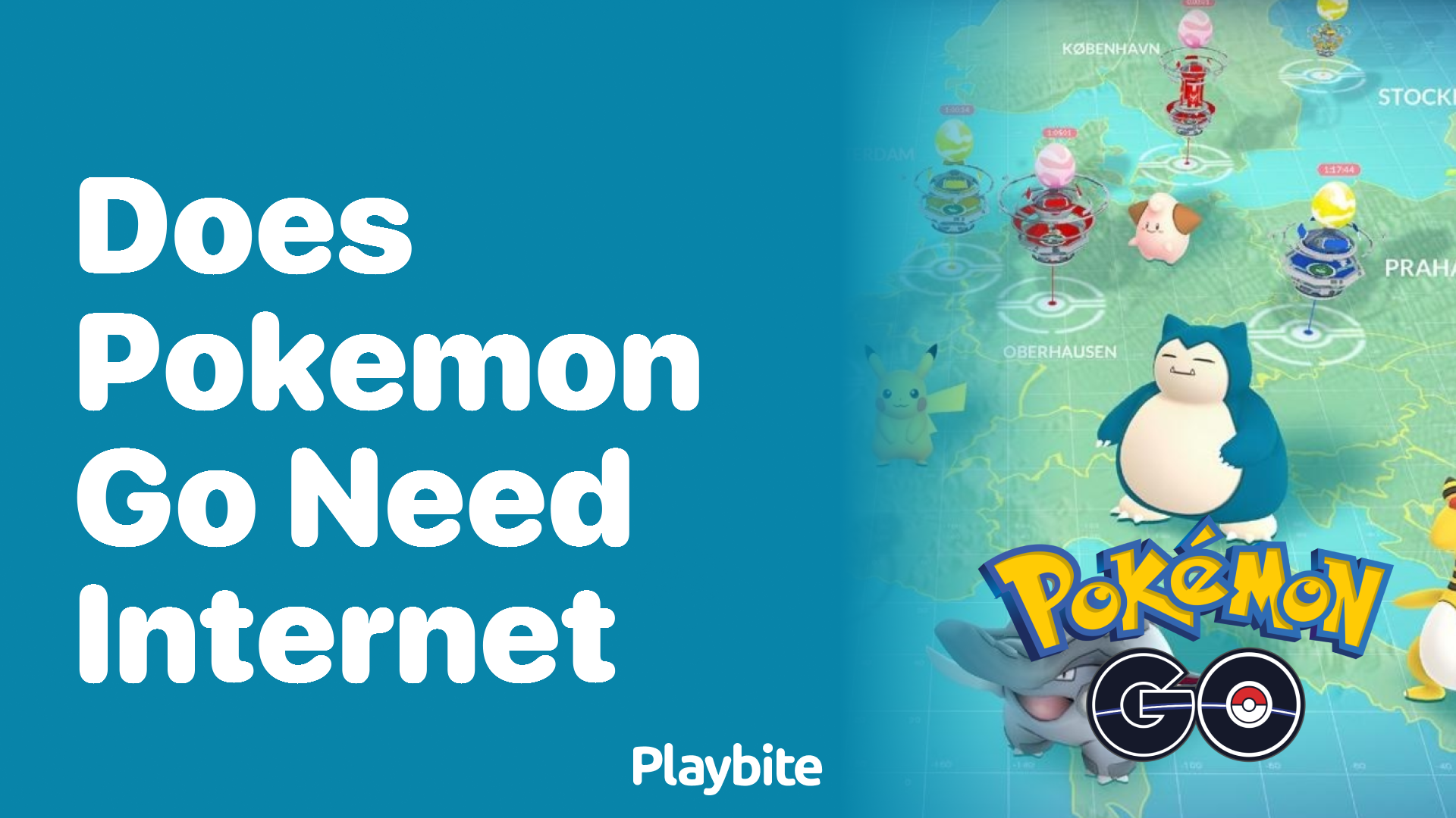 Does Pokemon GO Need Internet to Play? - Playbite