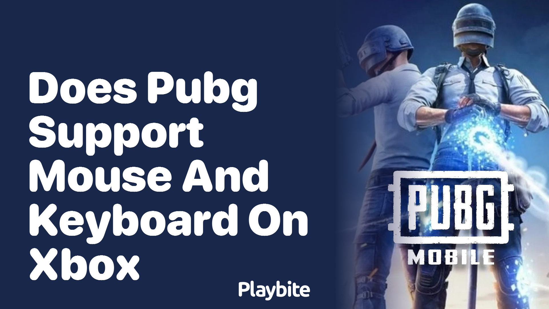 Does PUBG Support Mouse and Keyboard on Xbox? - Playbite