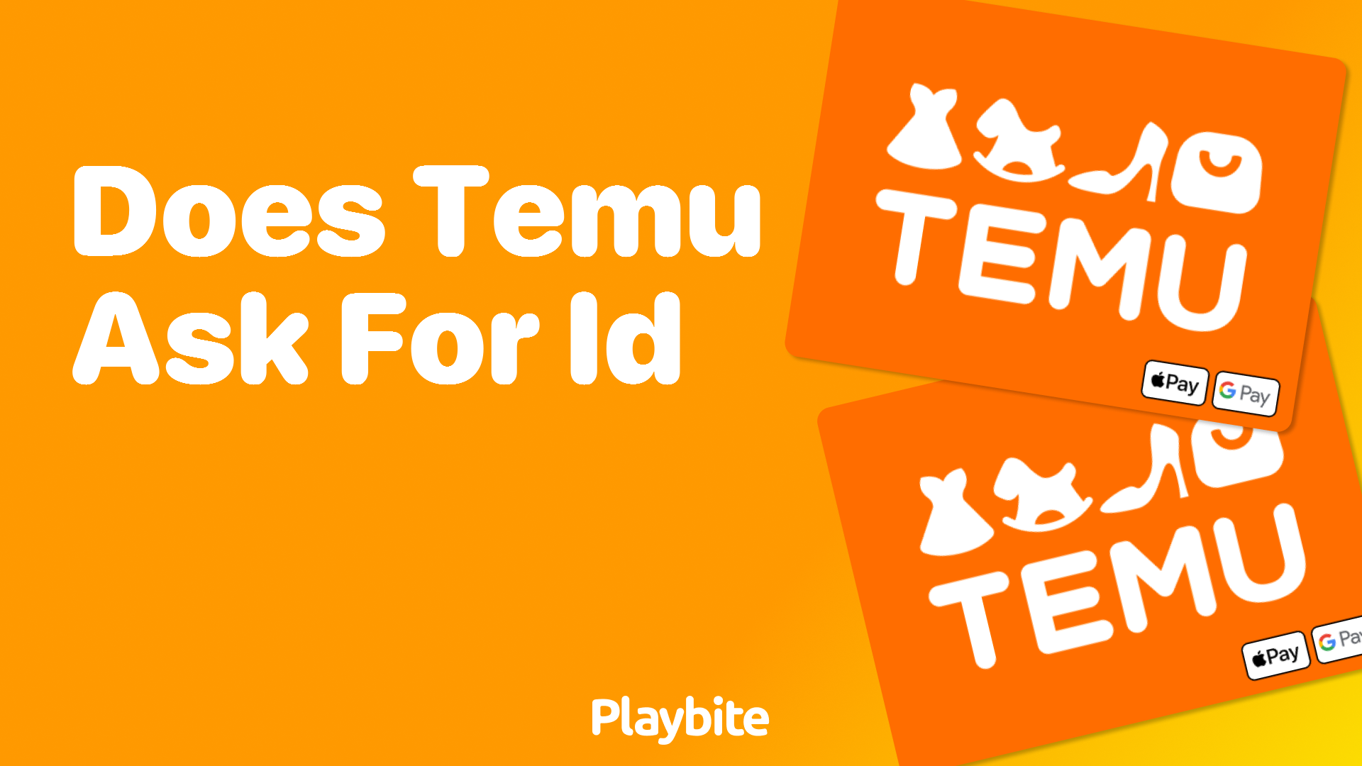 Does Temu Ask for ID? - Playbite