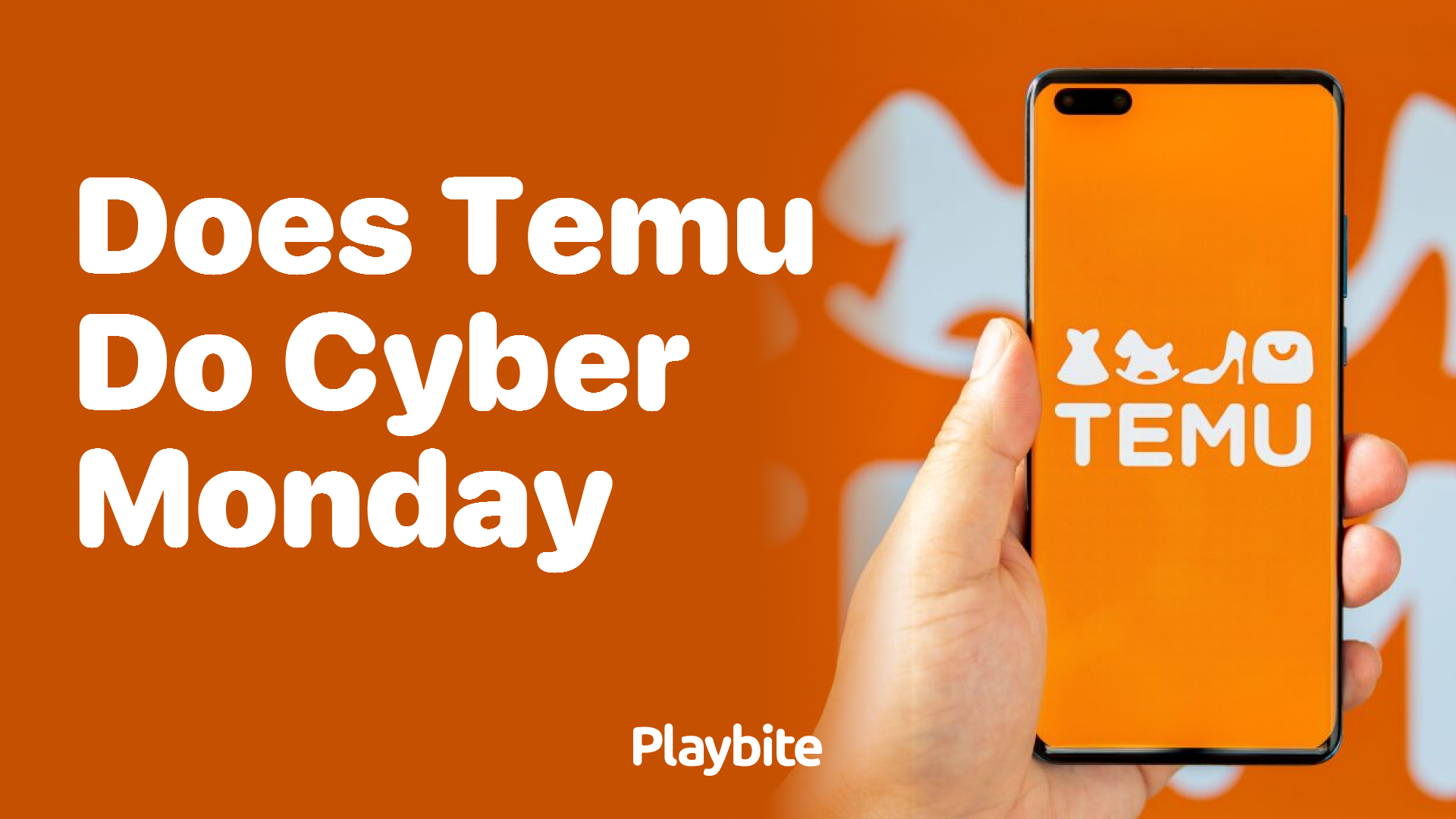 Does Temu participate in Cyber Monday sales? - Playbite