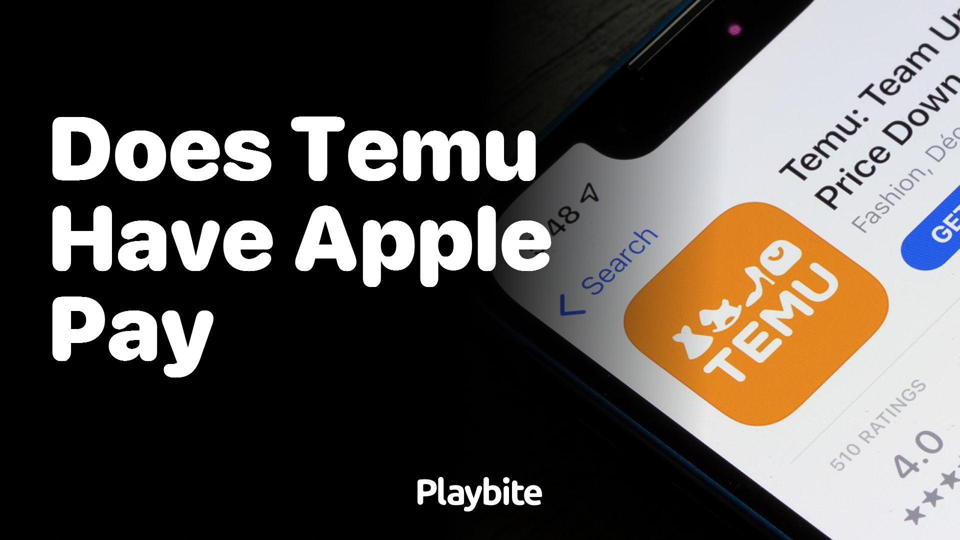 Does Temu Accept Apple Pay for Payments? - Playbite