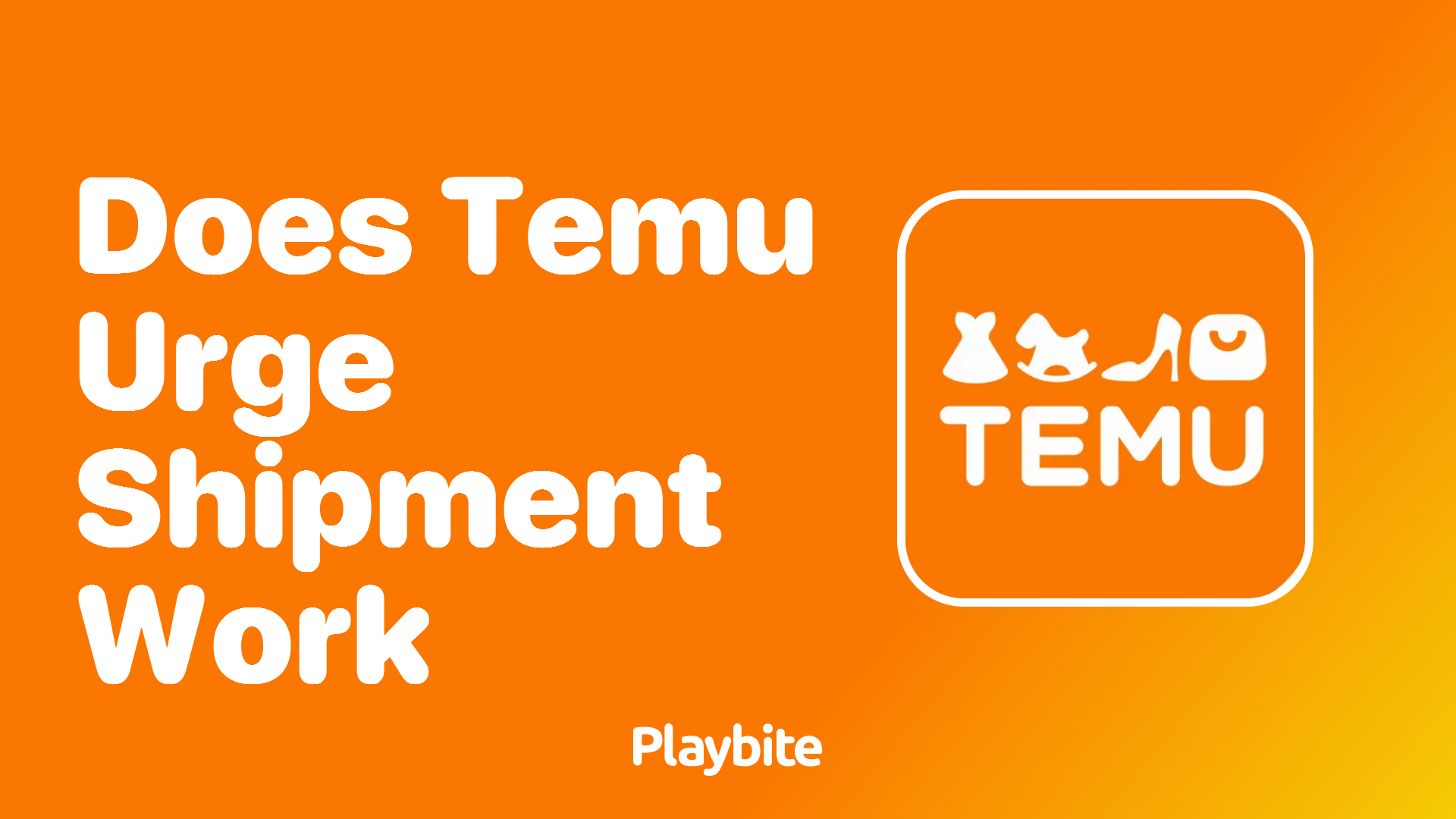 Does Temu Offer an Express Shipping Option? - Playbite