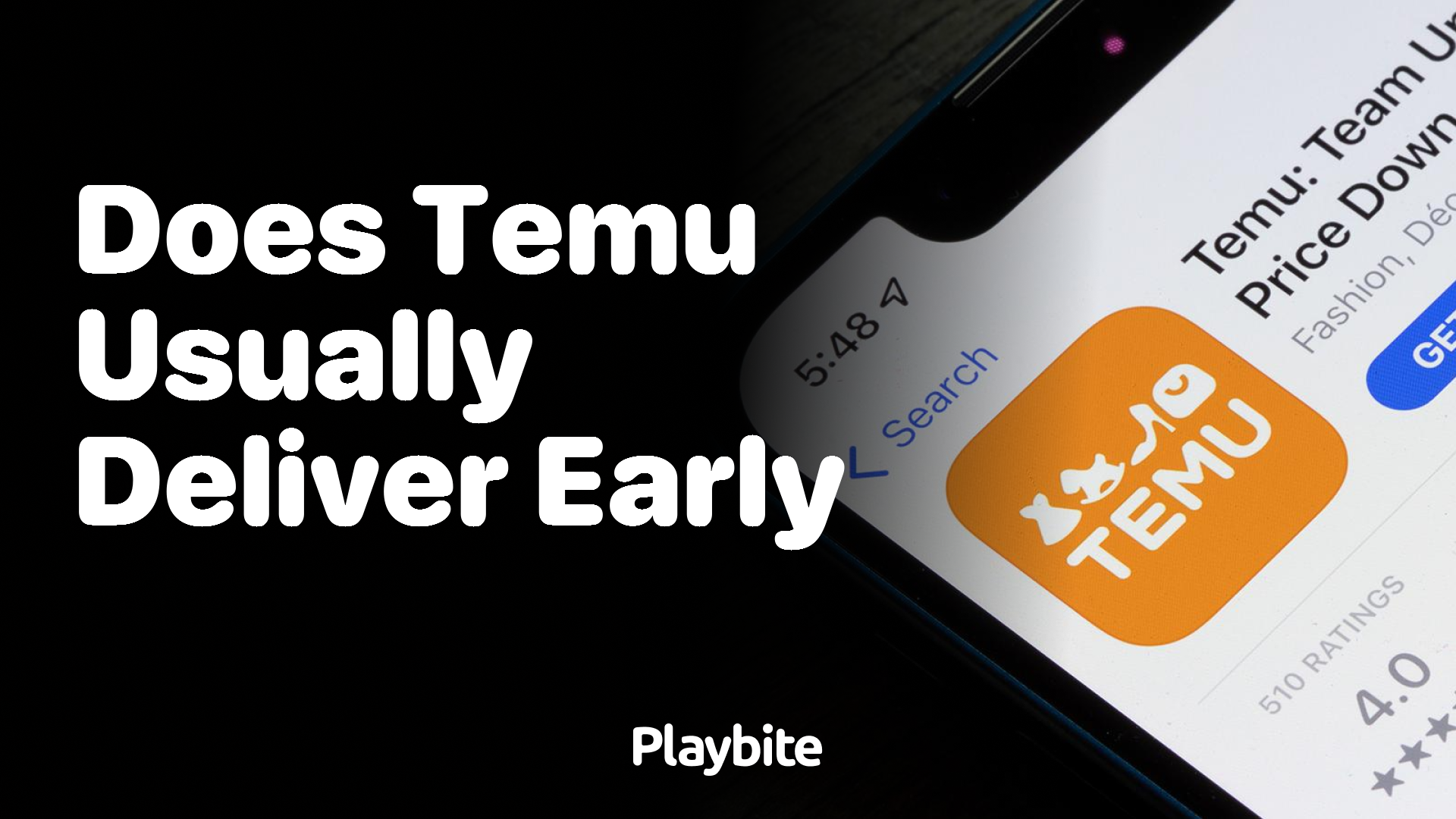 Does Temu Usually Deliver Early? Unpacking the Delivery Timeline - Playbite