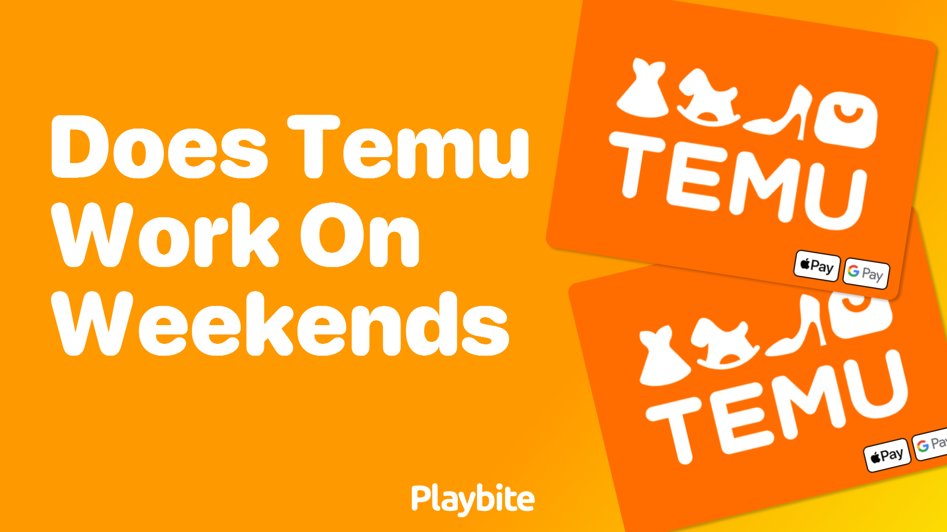 Does Temu Work on Weekends? Get the Scoop! - Playbite