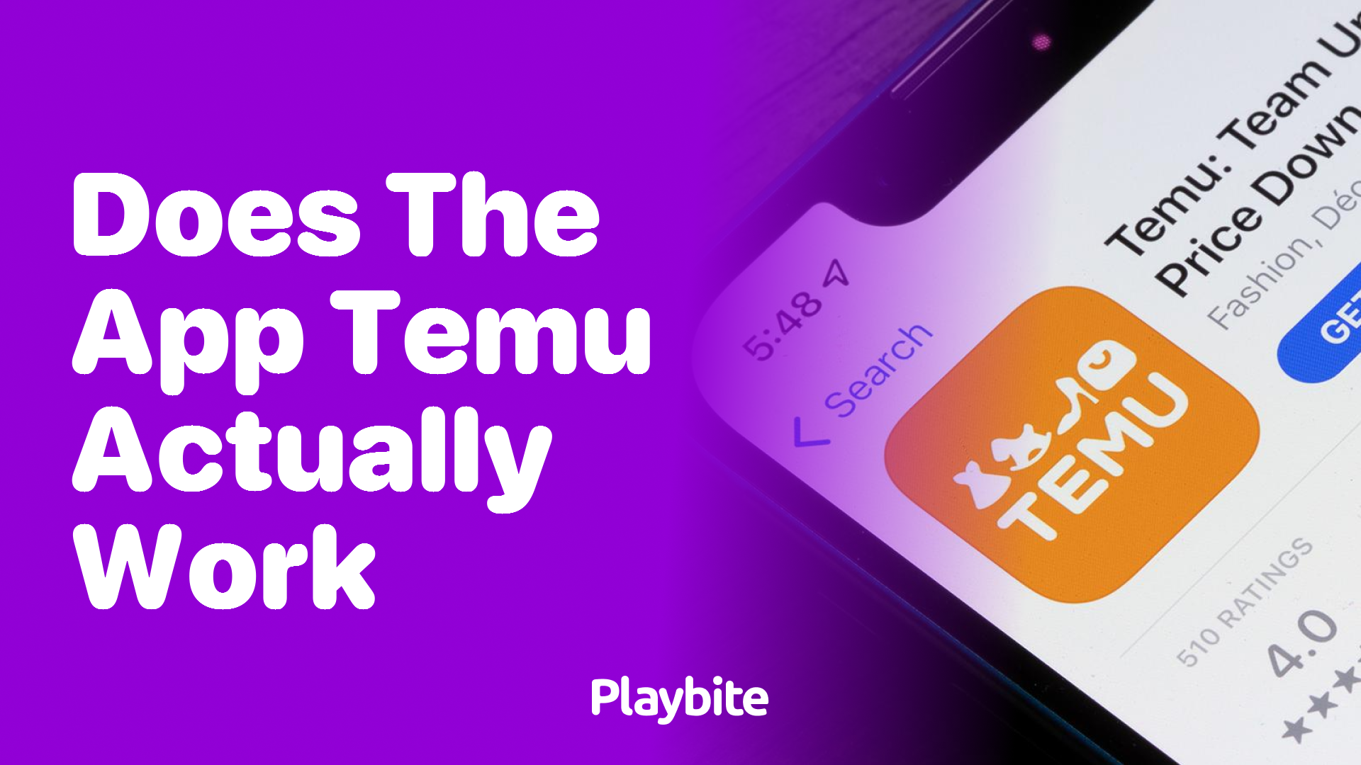 Does the App Temu Actually Work? Find Out Here! - Playbite