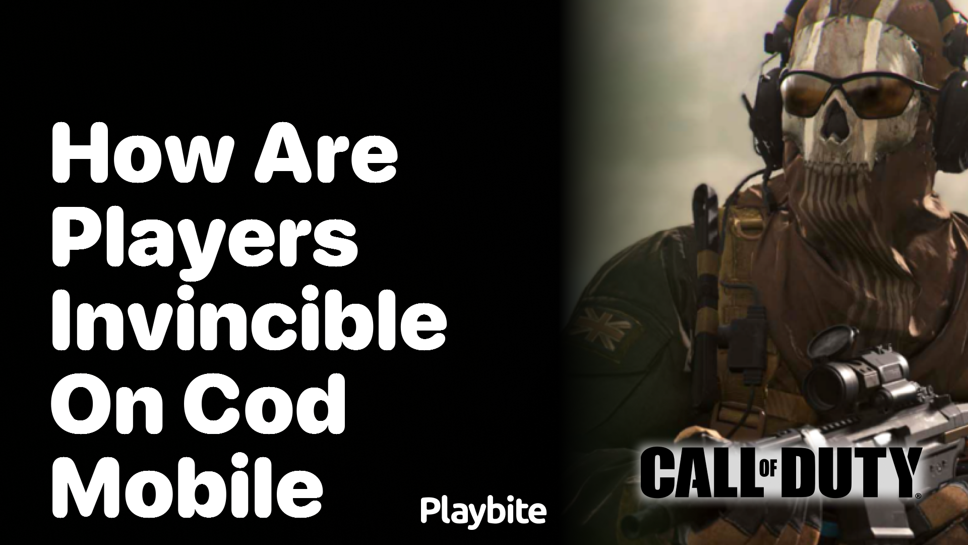 How Are Players Invincible on COD Mobile? - Playbite