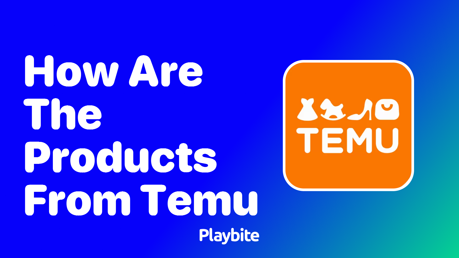 How Are the Products From Temu? A Quick Dive into Quality and Pricing ...