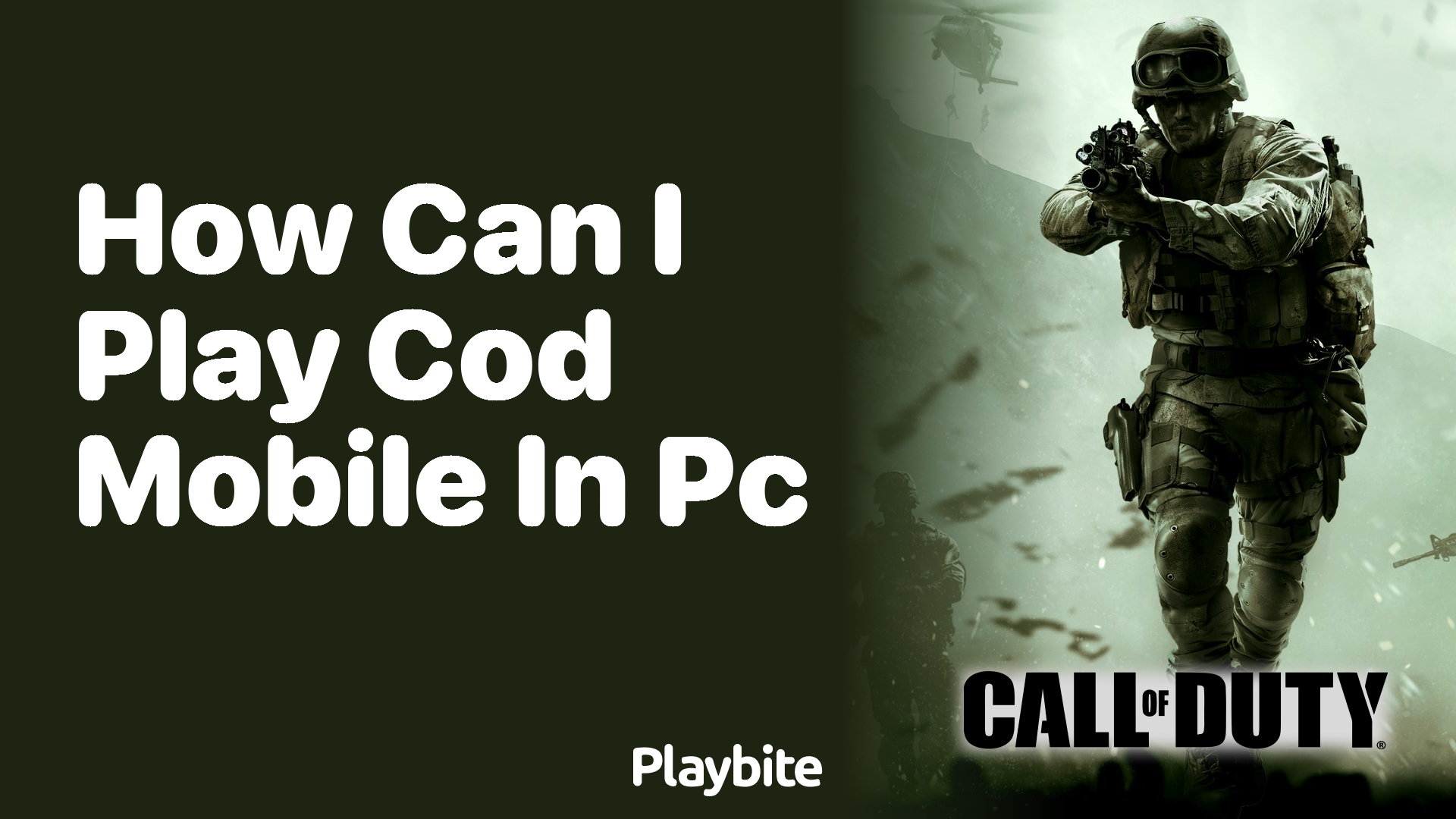 How Can I Play COD Mobile on PC? - Playbite
