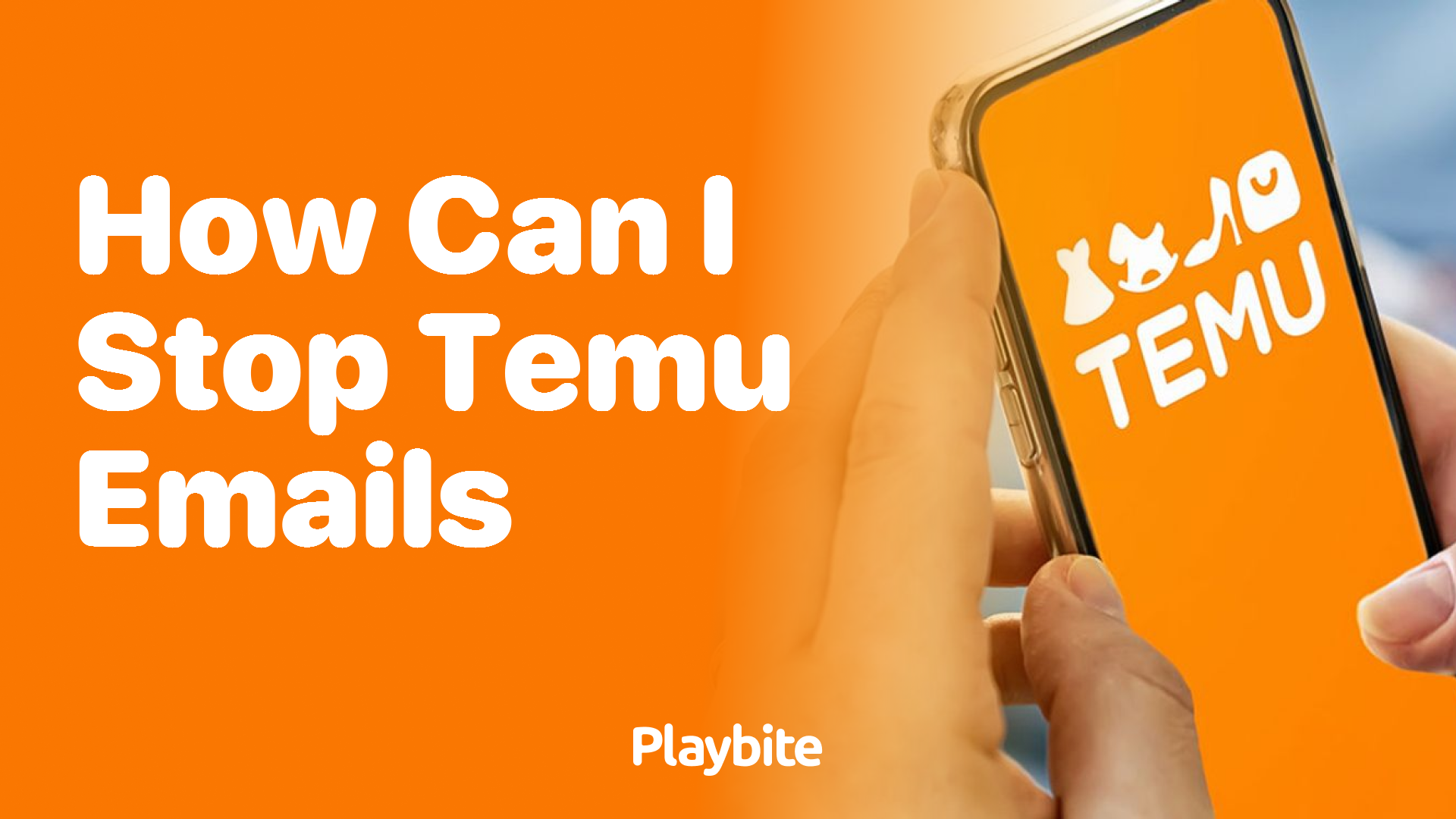 How Can I Stop Temu Emails? Simple Steps to Unsubscribe - Playbite