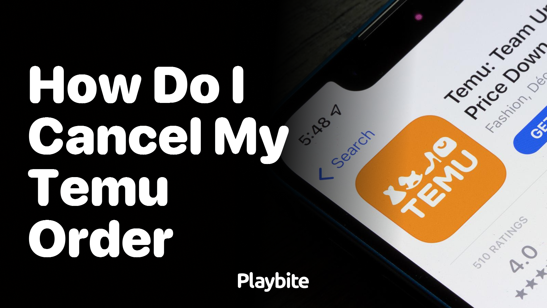 How Do I Cancel My Temu Order? A Simple Guide! - Playbite