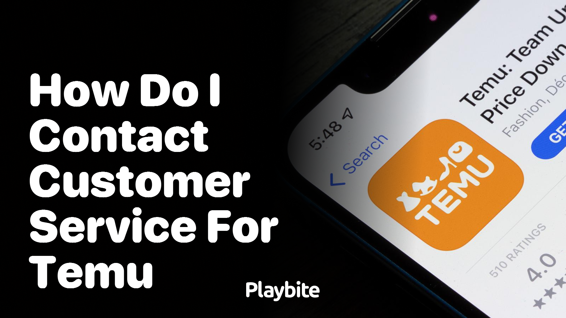 How Do I Contact Customer Support for Temu? - Playbite