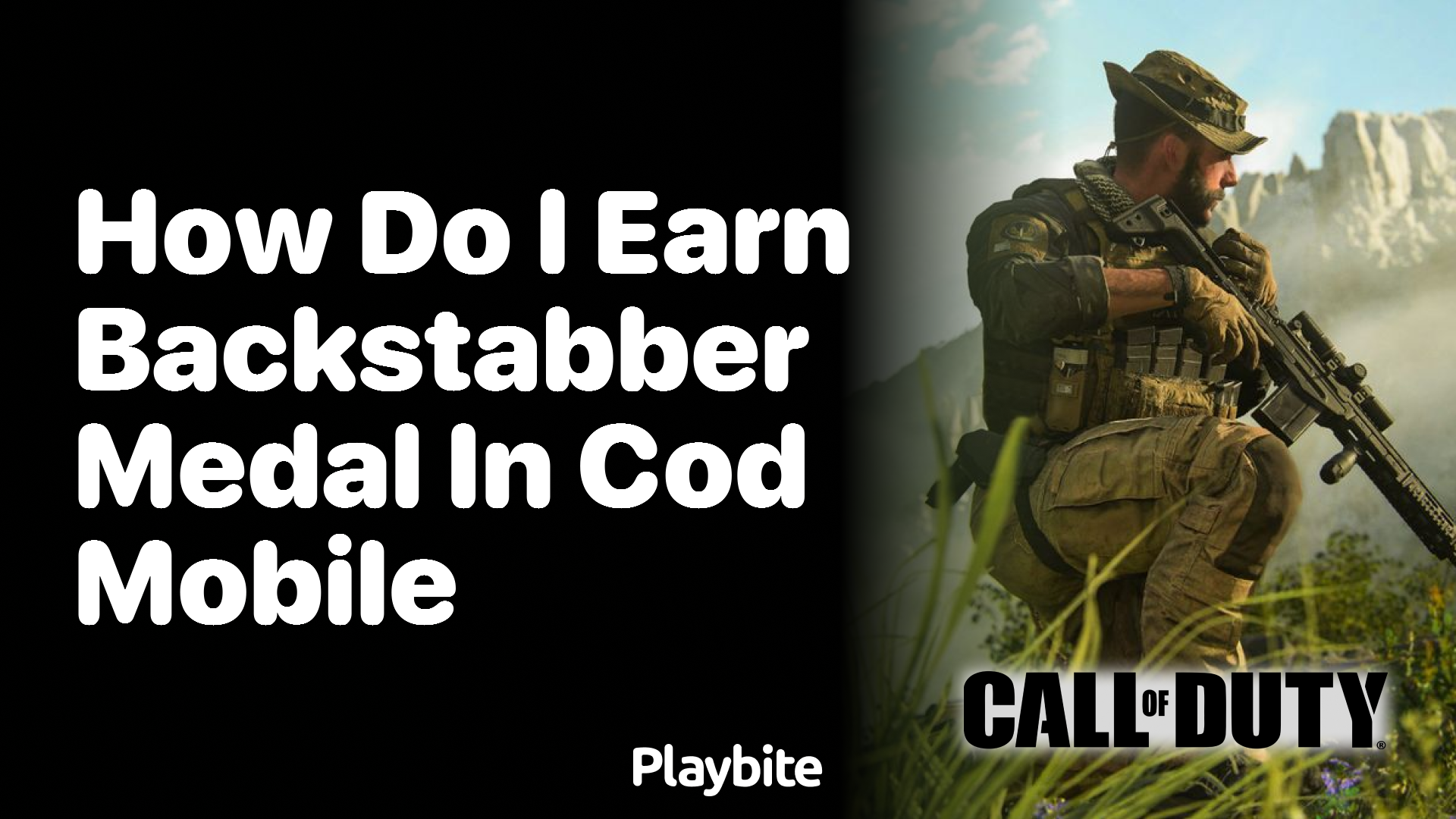 How Do I Earn the Backstabber Medal in COD Mobile? - Playbite