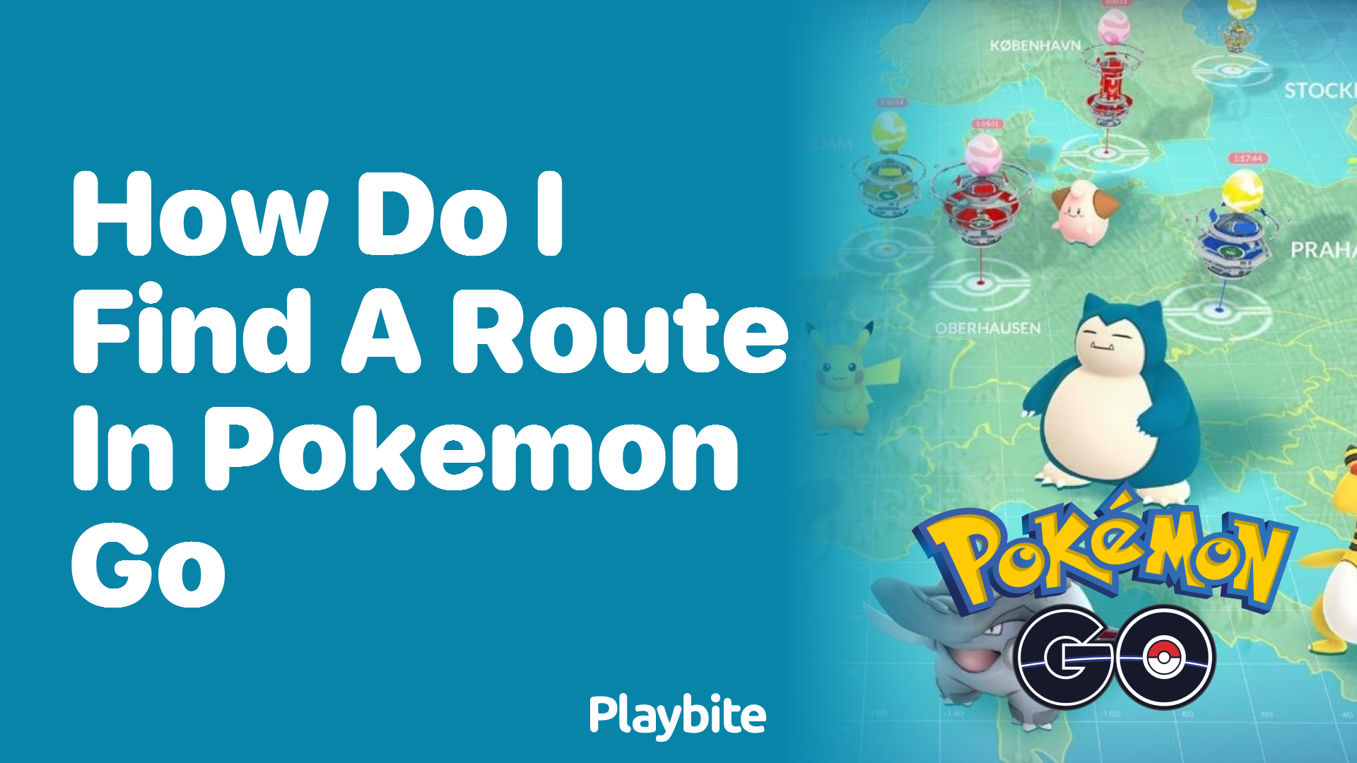 How Do I Find a Route in Pokemon GO? - Playbite