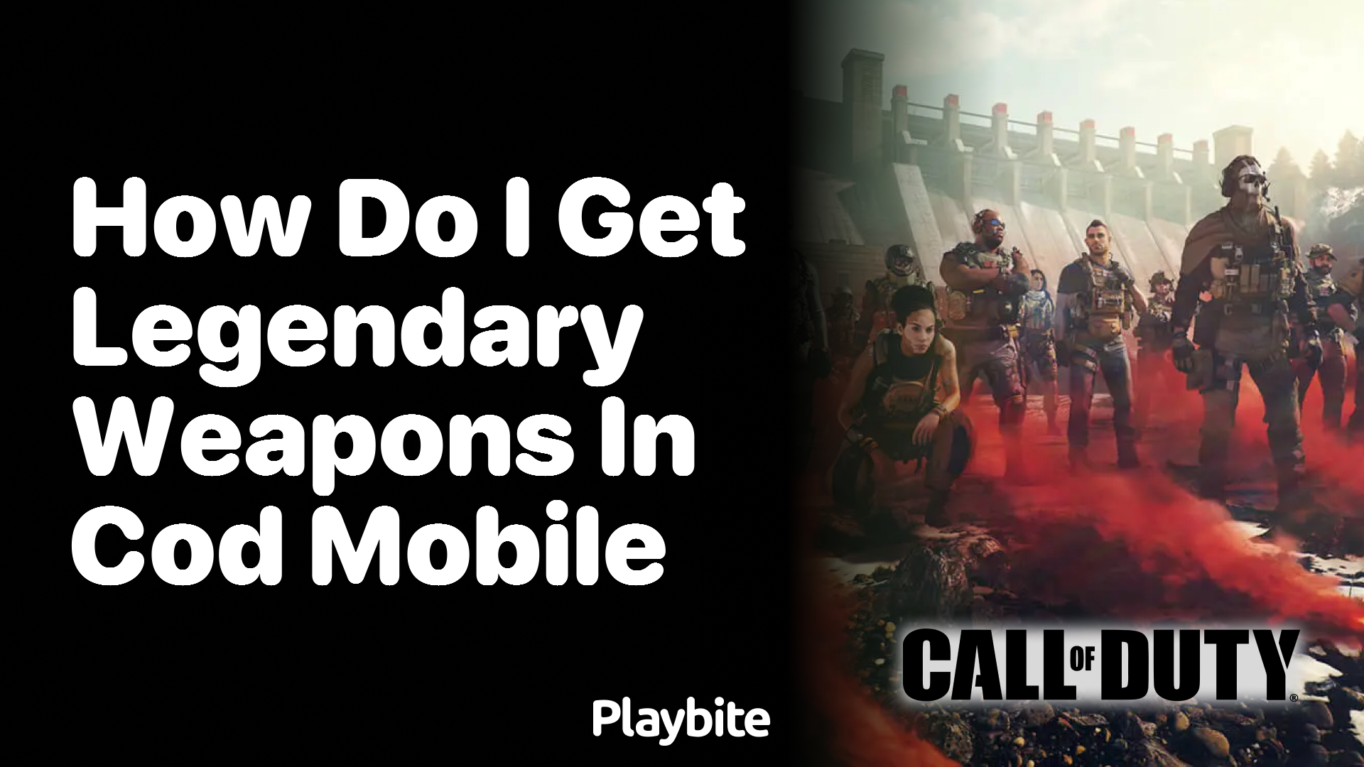 How Do I Get Legendary Weapons in COD Mobile? - Playbite