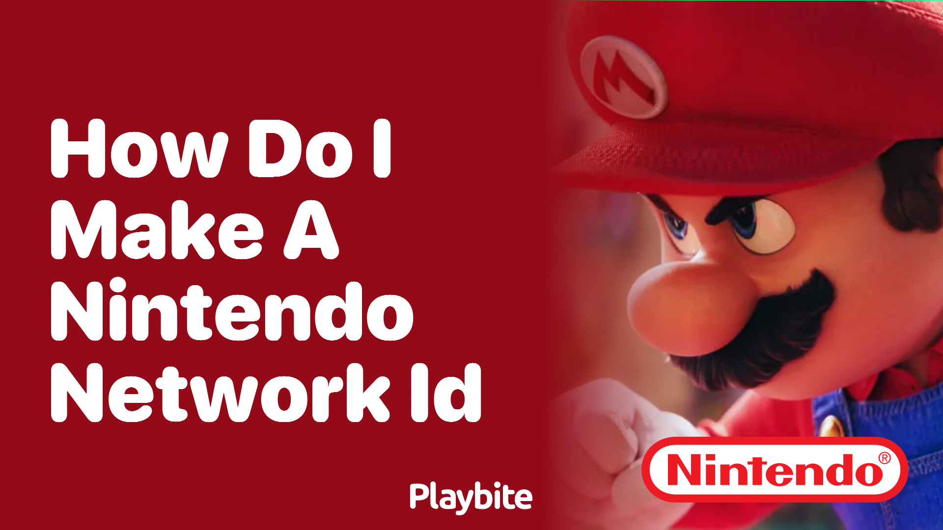 How Do I Make a Nintendo Network ID? - Playbite
