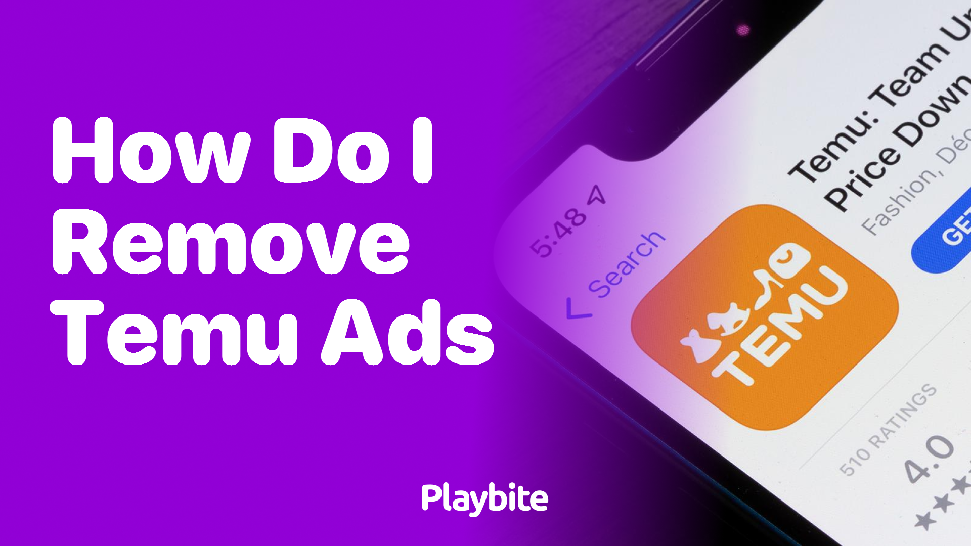 How Do I Remove Temu Ads? - Playbite