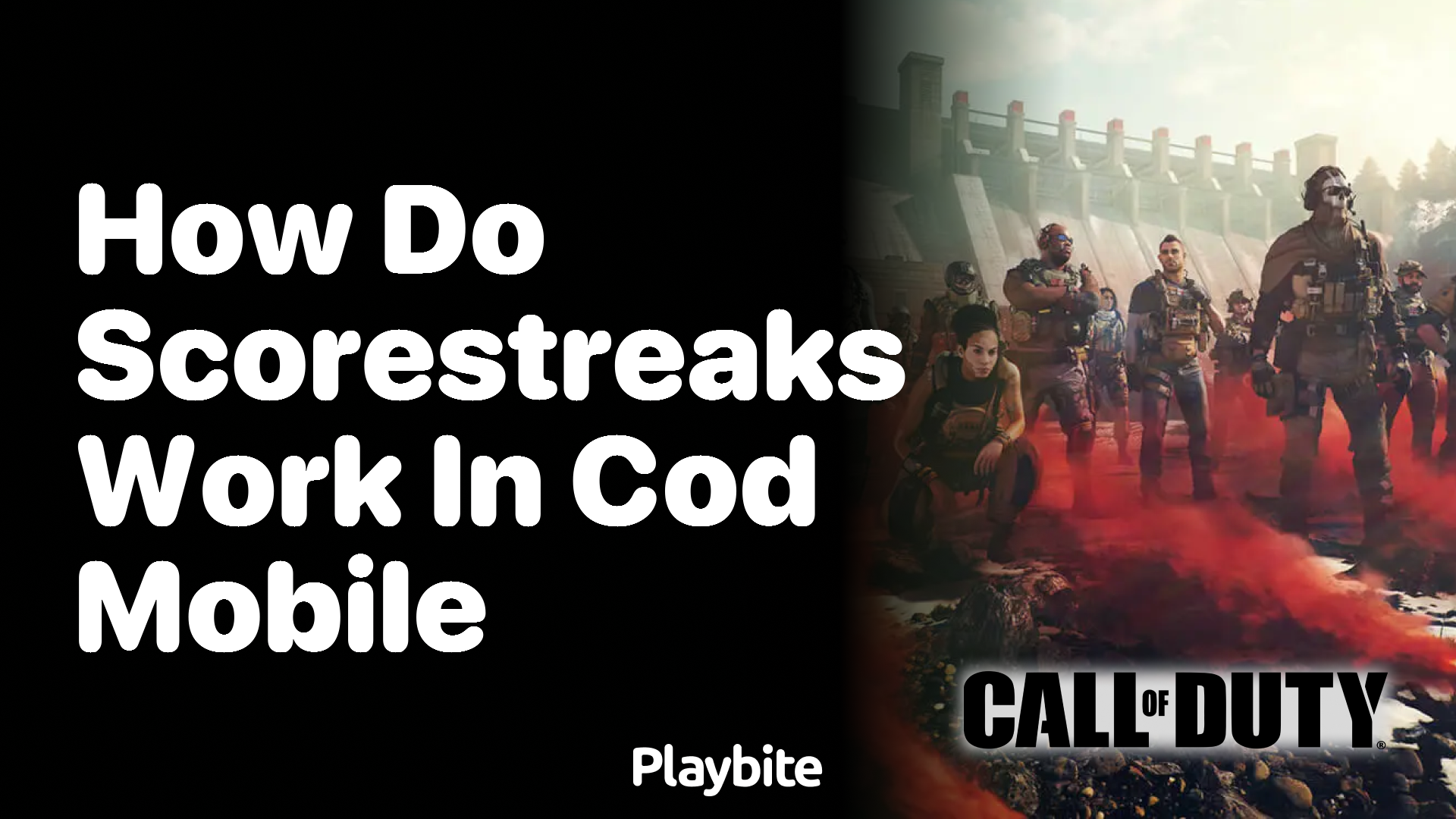 How Do Scorestreaks Work In Cod Mobile Playbite