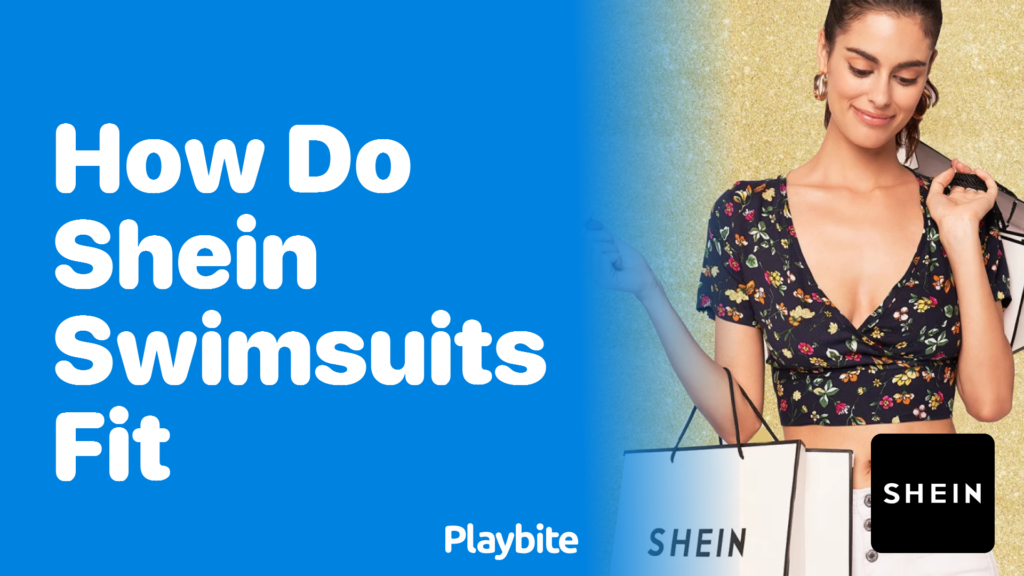 How Do SHEIN Swimsuits Fit? Unraveling the Mystery - Playbite