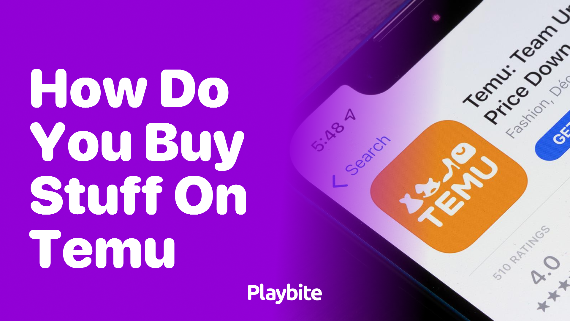 How Do You Buy Stuff on Temu? - Playbite