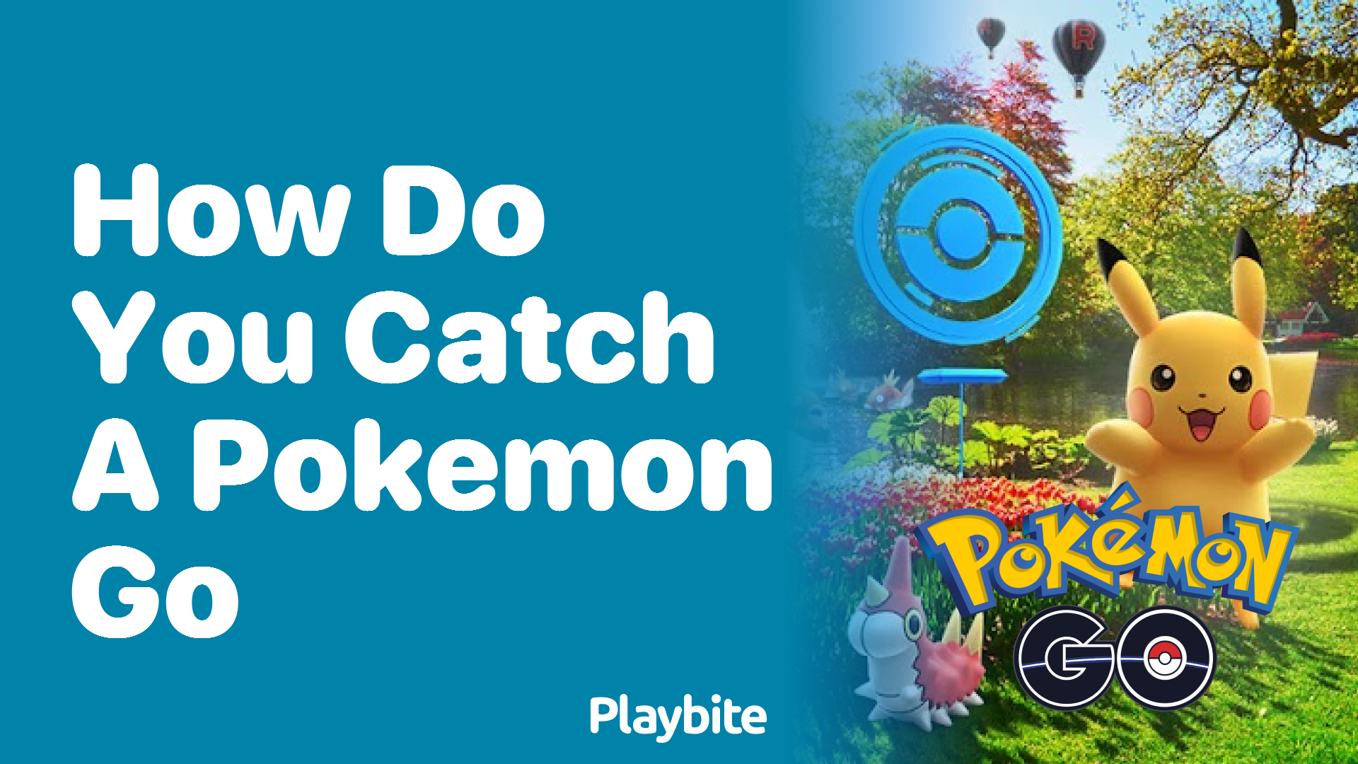 How do You Catch a Pokemon in Pokemon GO? - Playbite