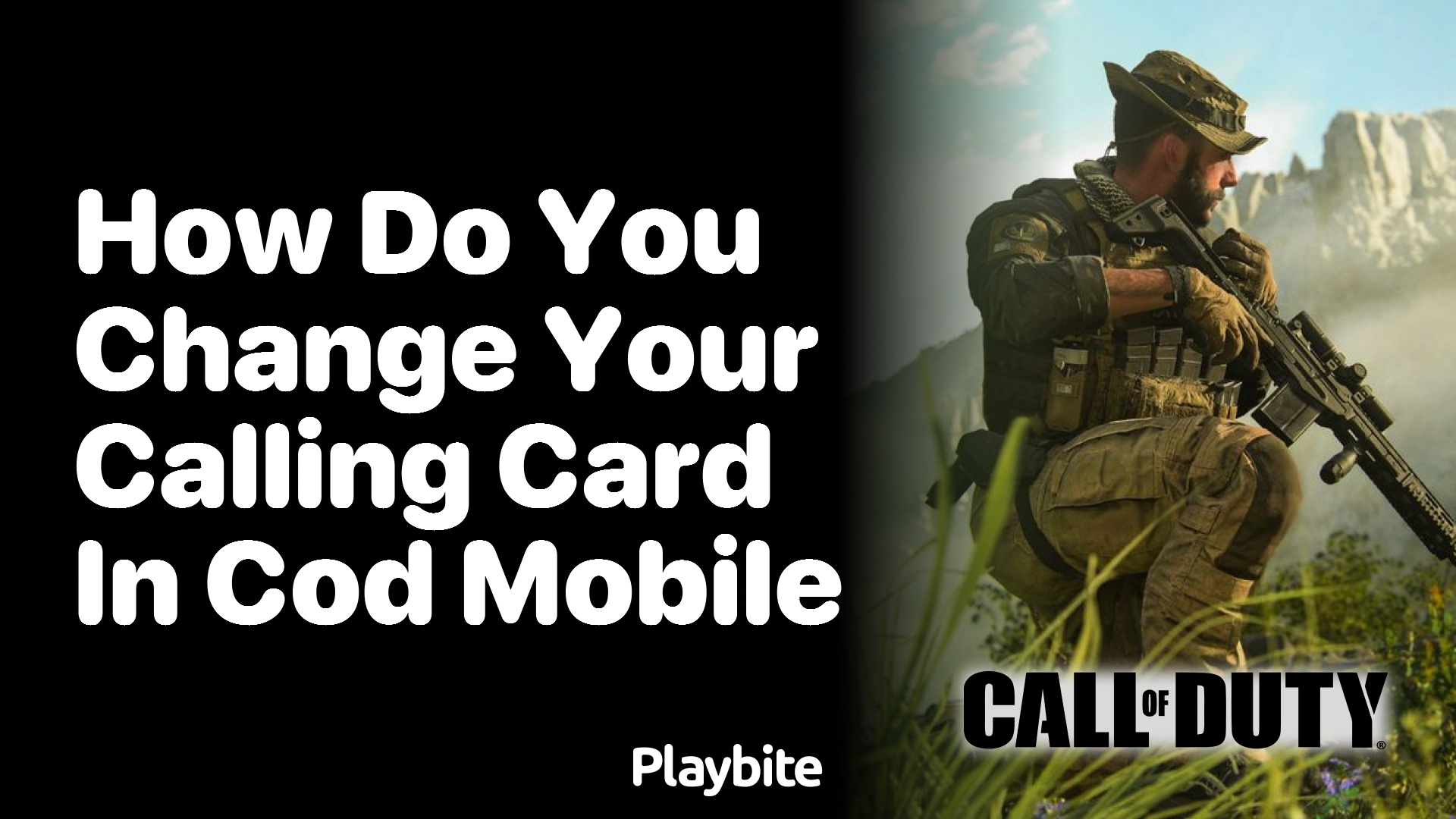 How Do You Change Your Calling Card in COD Mobile? - Playbite