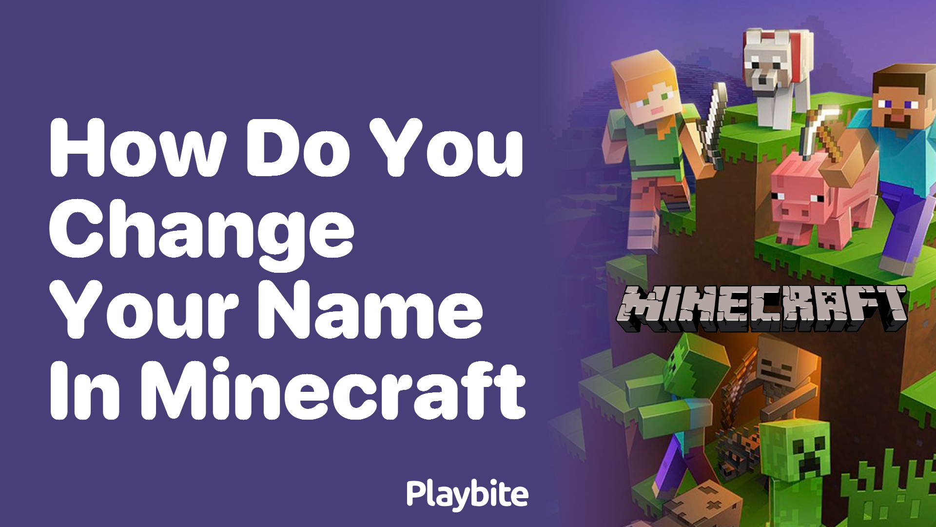 How Do You Change Your Name in Minecraft? - Playbite