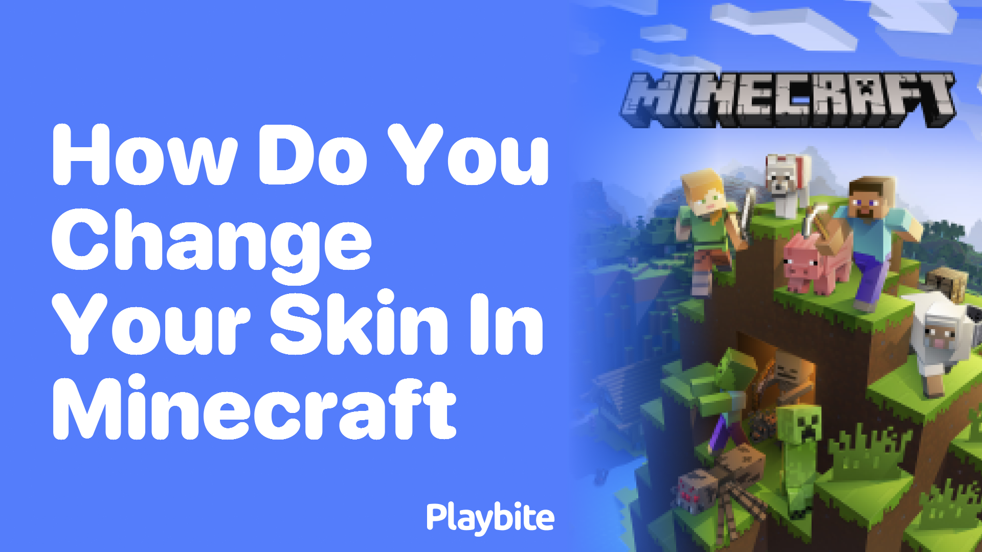 How Do You Change Your Skin in Minecraft? - Playbite