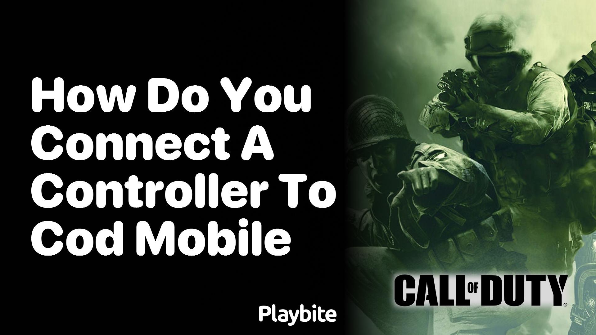 How to Connect a Controller to COD Mobile - Playbite