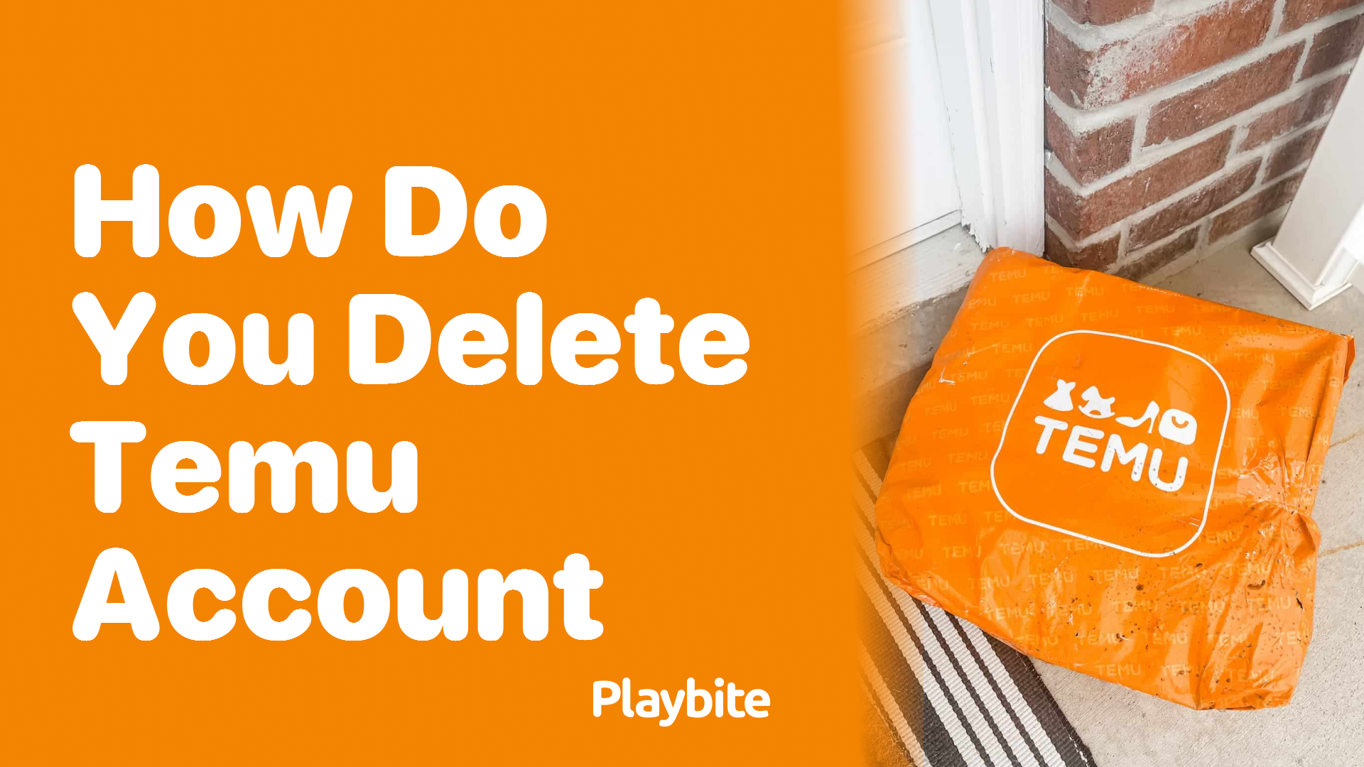 How Do You Delete Your Temu Account? - Playbite