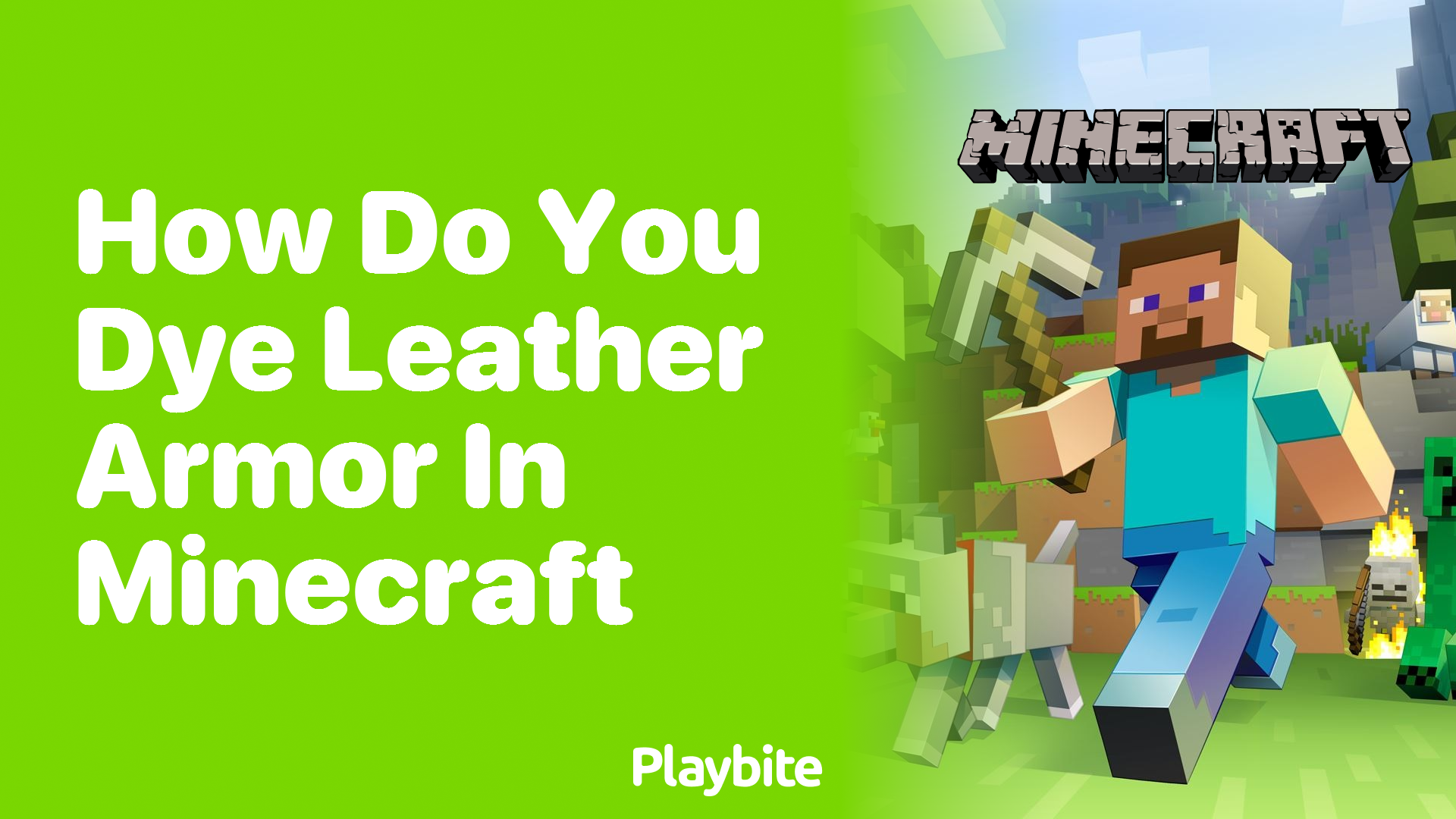 How Do You Dye Leather Armor in Minecraft? - Playbite