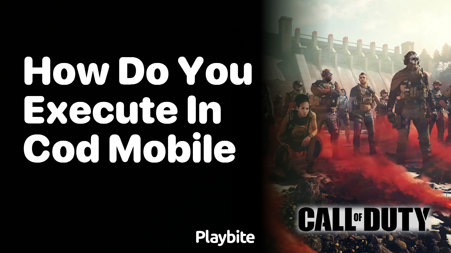 How Do You Execute in COD Mobile? - Playbite