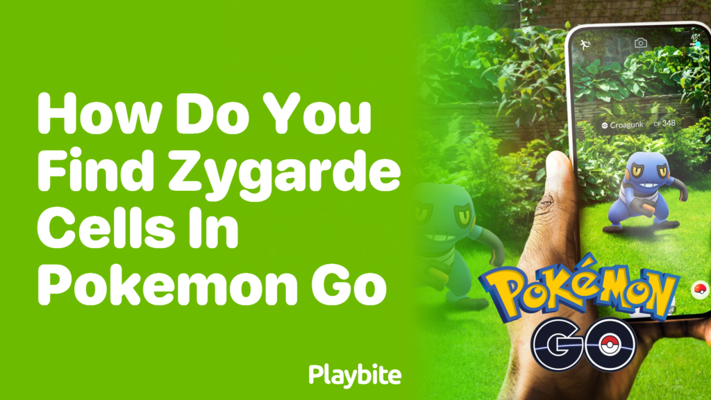 How Do You Find Zygarde Cells in Pokemon GO? - Playbite