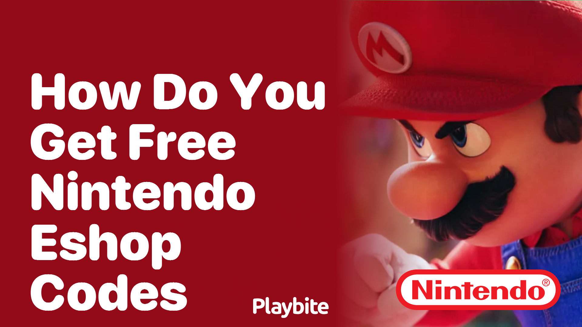 How Do You Get Free Nintendo eShop Codes? - Playbite