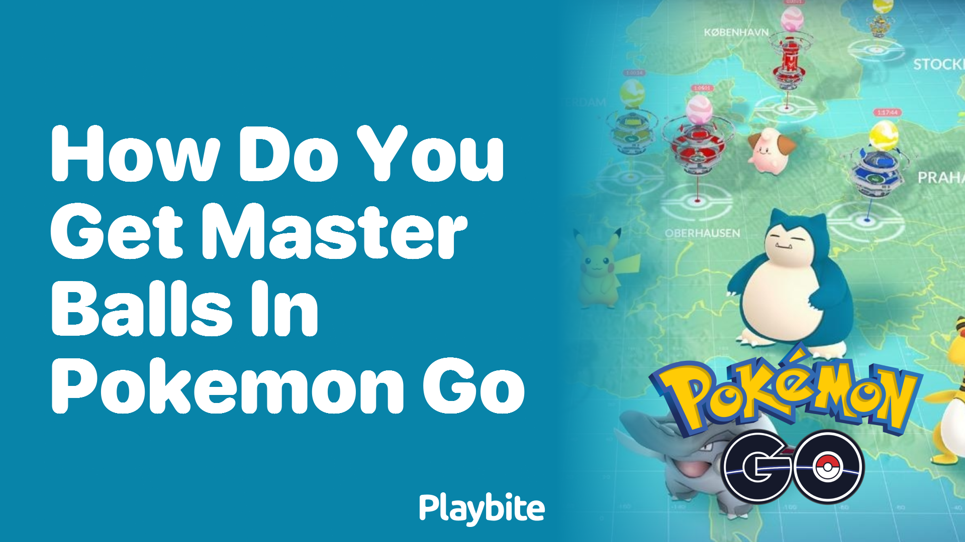 How Do You Get Master Balls in Pokemon GO? - Playbite