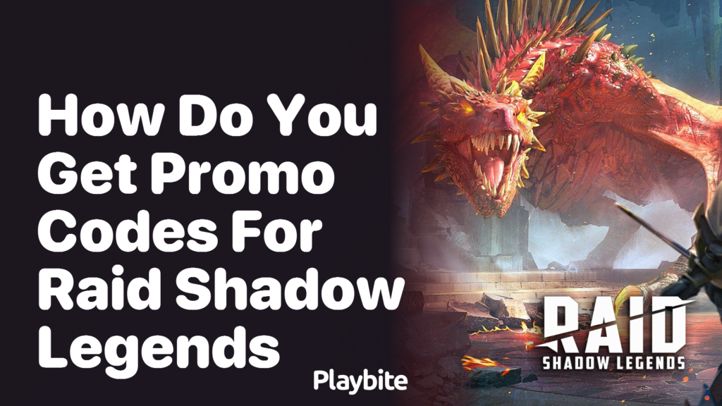 How Do You Get Promo Codes for Raid: Shadow Legends? - Playbite